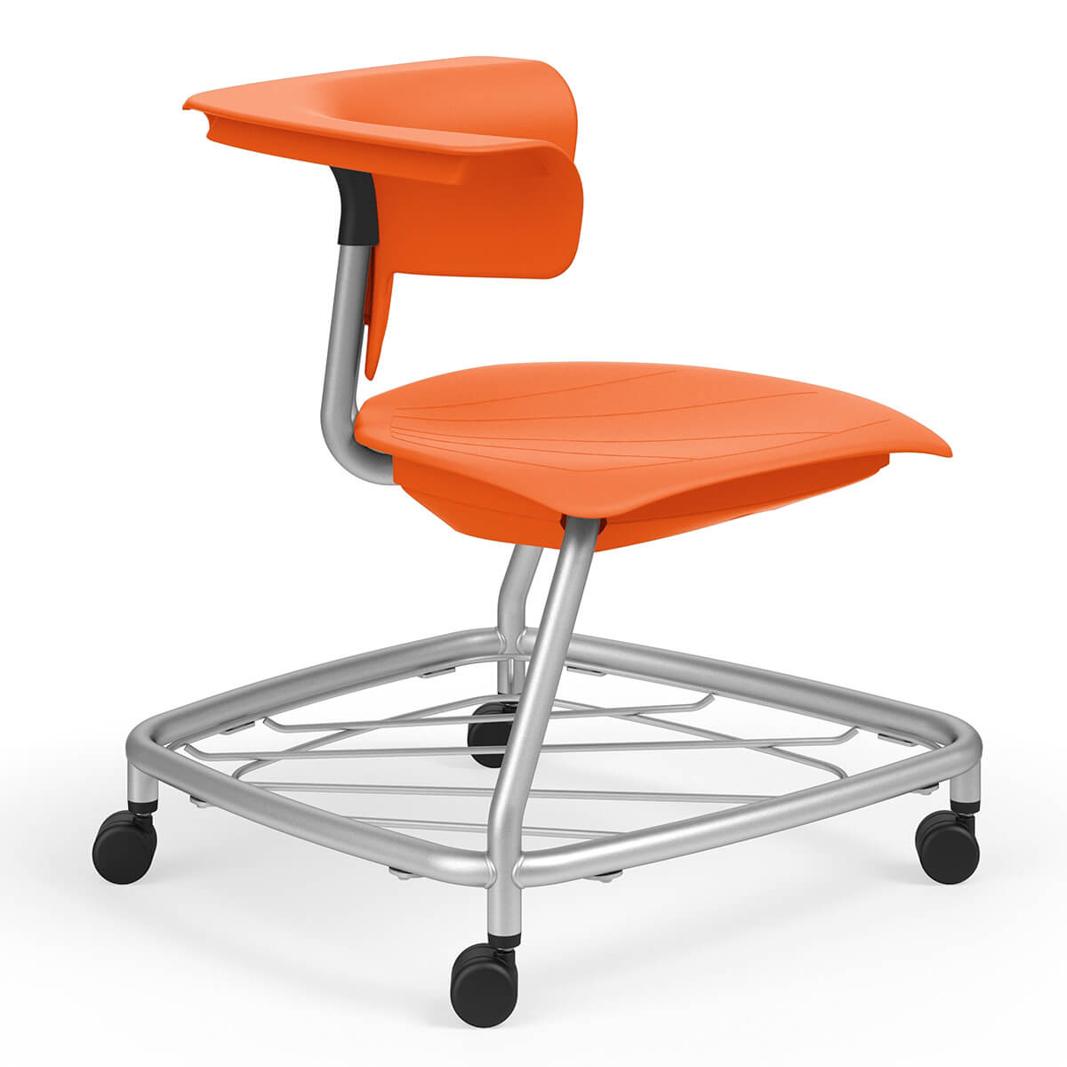 KI Ruckus Stack Chair | Casters | Bookbag Rack | 15" | Catholic ...